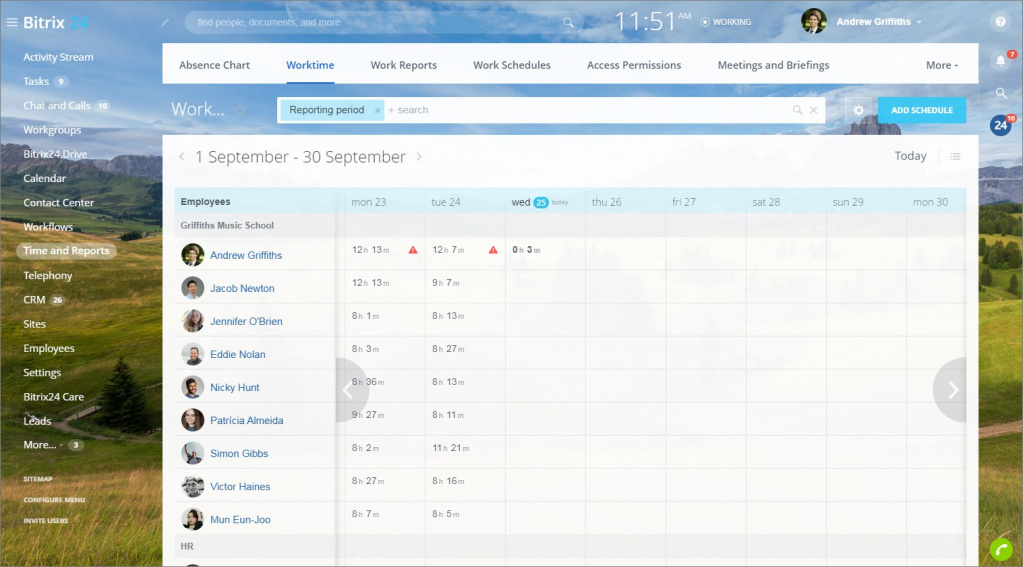 Bitrix Worktime 2.0 - Askarasoft